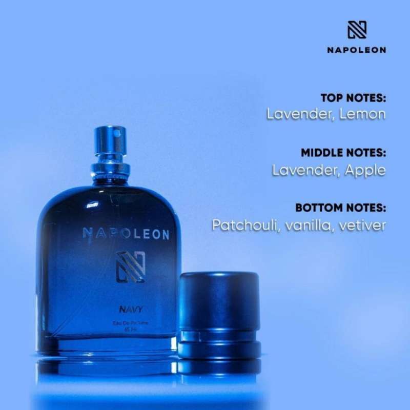 Jual Napoleon Parfum Pria Edp Eau De Perfume 65 Ml - Navy Di Seller ...