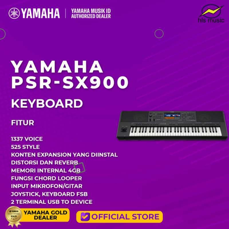 Promo Yamaha Psr Sx900 Portable Keyboard Diskon 5% Di Seller Hls Music ...