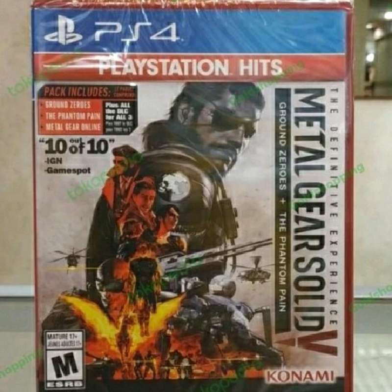 Daftar Harga Metal Gear Solid V Ps4 🔥 Original & Spesifikasi Lengkap ...