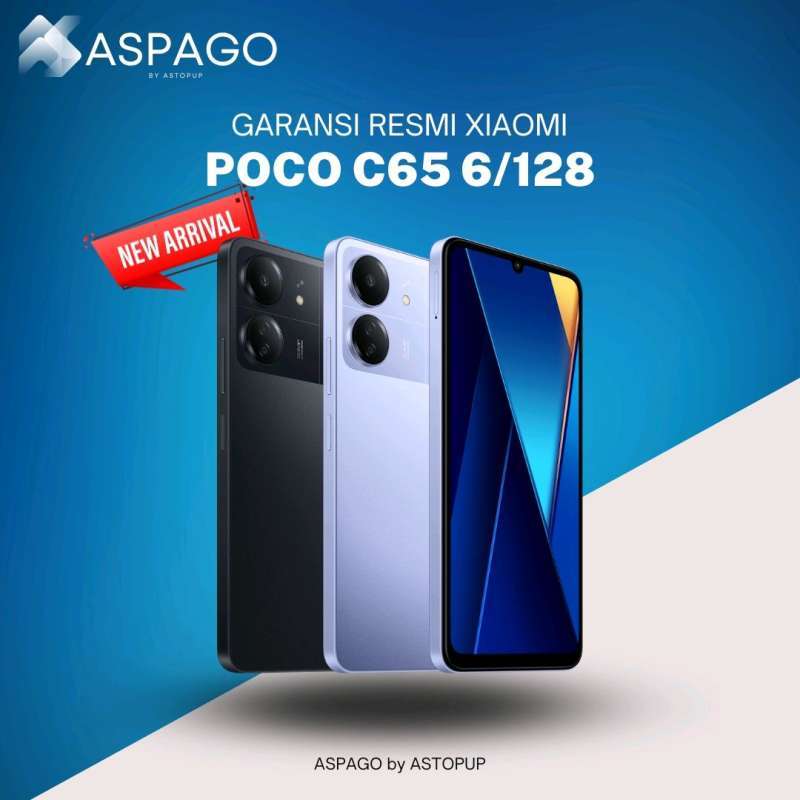 Promo Xiaomi POCO C65 6/128GB Garansi Resmi Diskon 2% di Seller ASTOPUP OFFICIAL STORE - Rumah ...