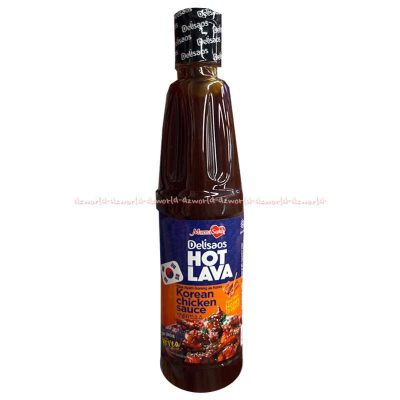 Jual Mamasuka Delisaos 320ml Hot Lava Volcano Saus Sambal Extra Pedas ...