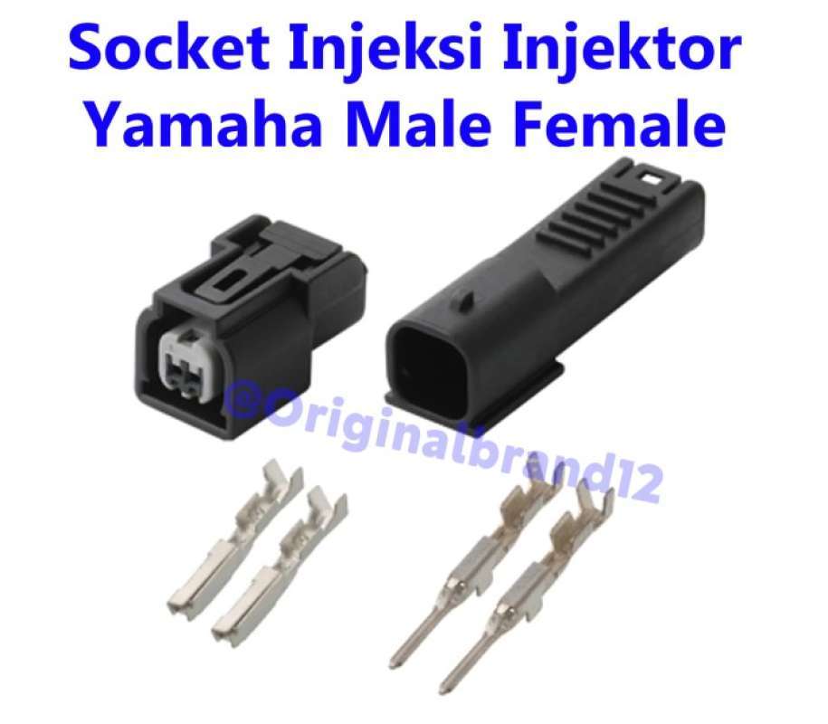 Promo Socket soket Injeksi Injektor Yamaha Male Female Diskon 9% di ...