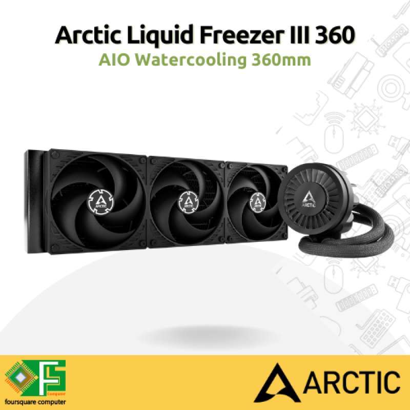 Jual Arctic Liquid Freezer Iii 360 | Aio Cooler Water Cooling 360mm Di ...