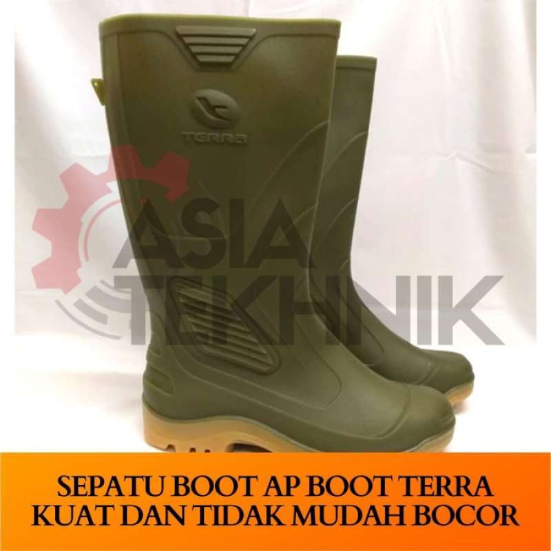 Promo Safety Boots Green Krisbow/ Sepatu Boot Hijau Krisbow Diskon 9% ...