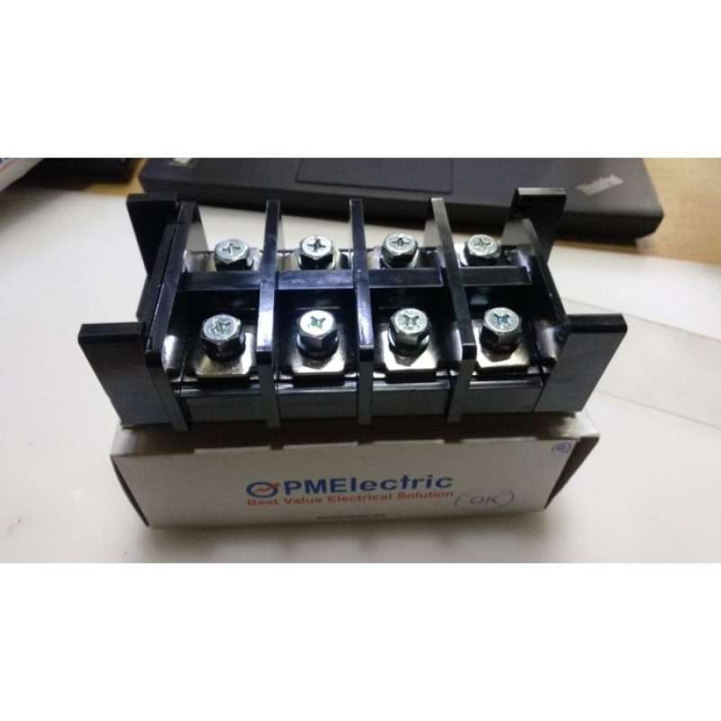 Promo STB-200-4P merk PM Terminal block STB 200A 4Pole murah ready ...