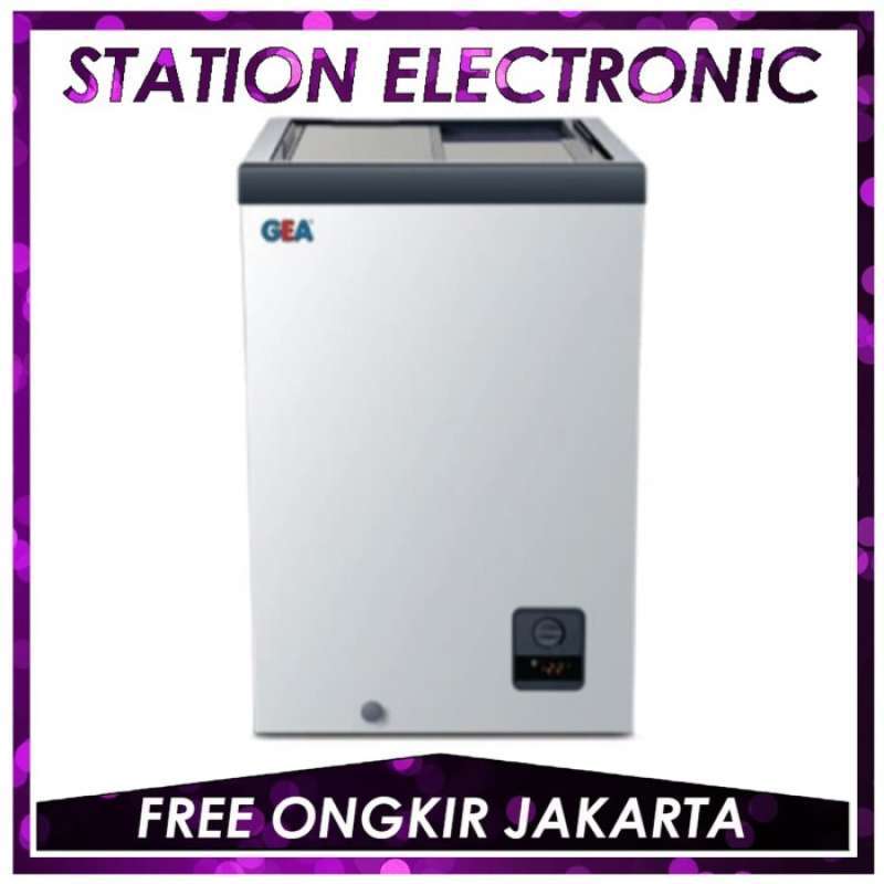 Promo Getra Gea Rsa Sliding Flat Glass Freezer Sd-103 Jabodetabek Baru ...