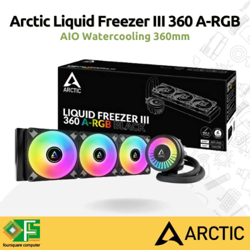 Jual Arctic Liquid Freezer III 360 A-RGB | AIO Cooler Water Cooling ...