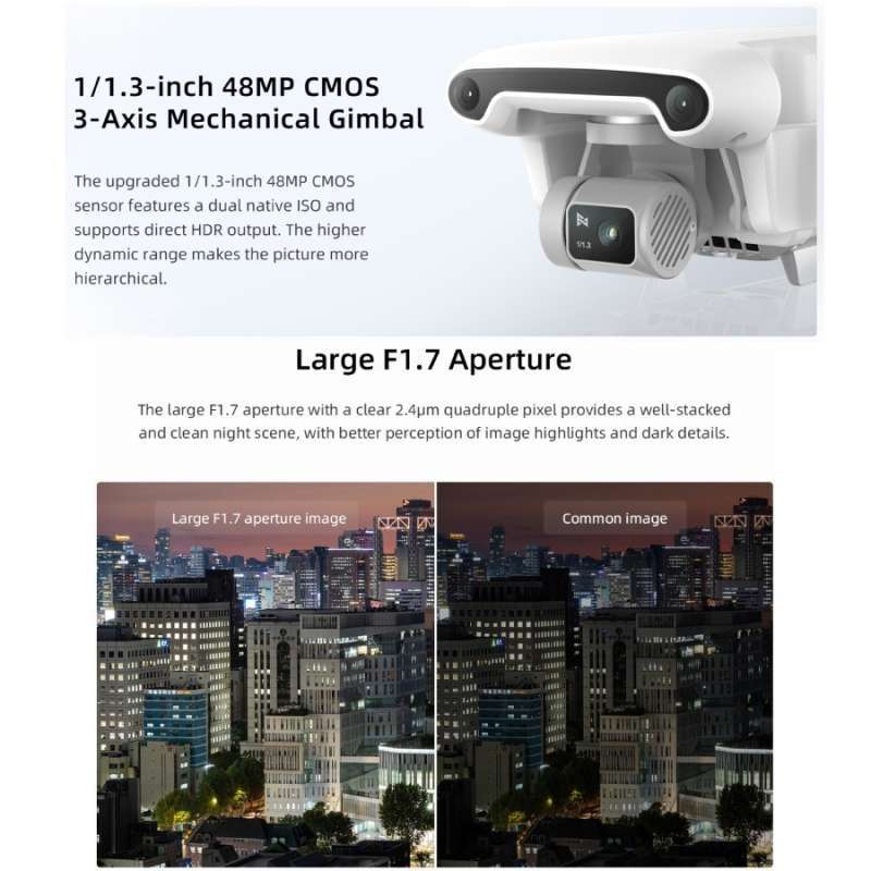 Jual FIMI X8 PRO Drone 4K 48MP Camera 3-axis Gimbal 15km 40 Min Flight Time di Seller DG PRO ...