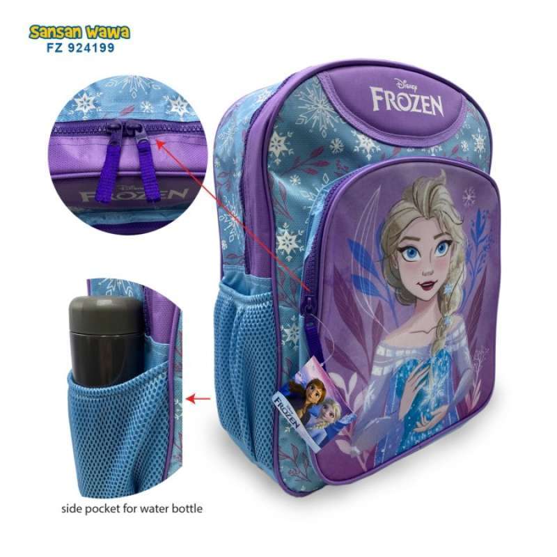 Promo Tas Ransel Besar Original Disney Frozen Elsa - Purple Diskon 2% ...