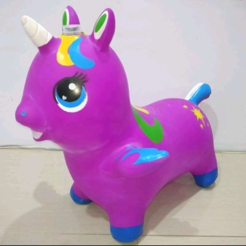 Promo Animal Jumping Musik TEBAL Kuda Terbang/ (SNI) Mainan Kuda Kudaan ...