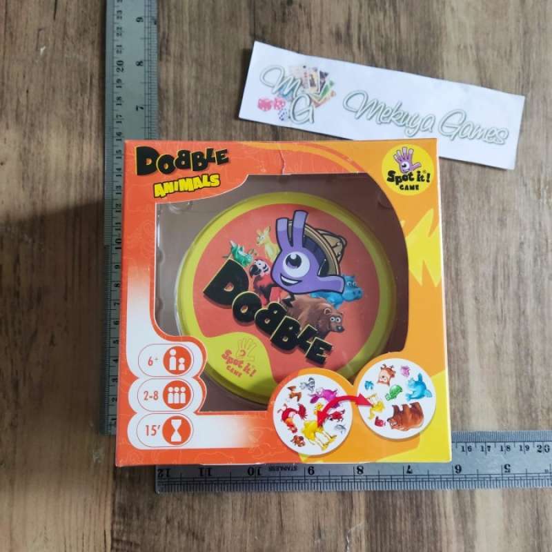Promo Spot It! Animals Jr. Card Game Kartu Matching Edukatif Diskon 28% ...