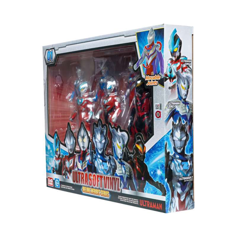 Jual Ultraman Set Action Figure Deluxe Heroes Series 1 di Seller ...