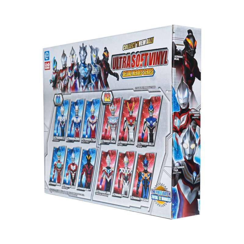 Jual Ultraman Set Action Figure Deluxe Heroes Series 1 di Seller ...