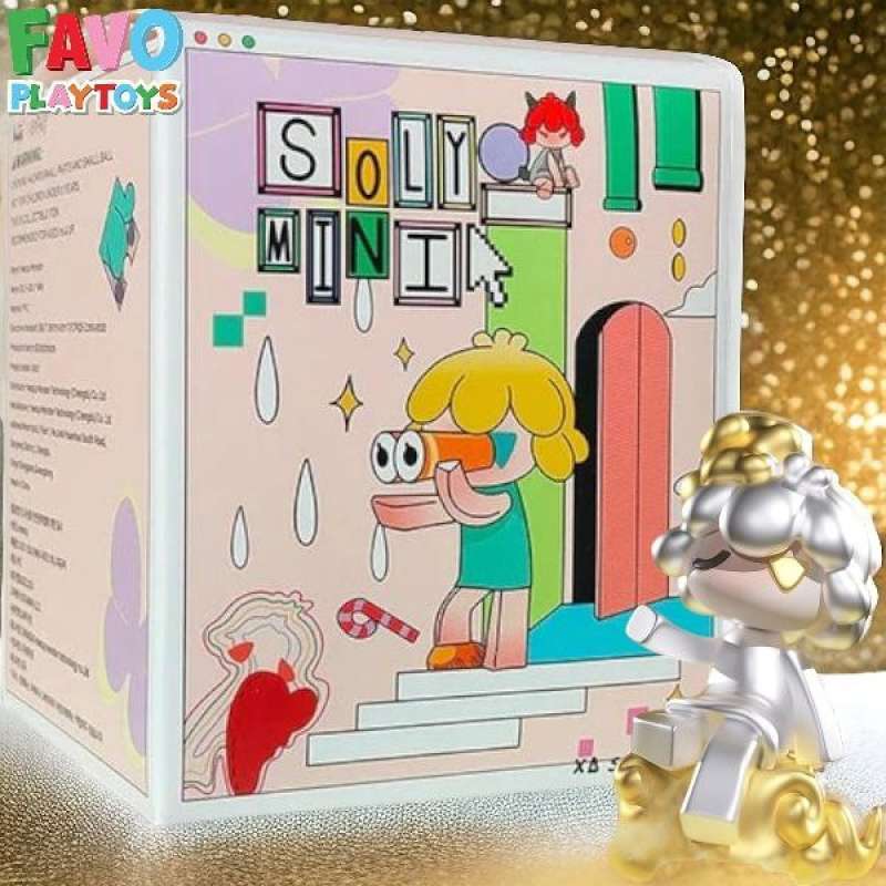 Promo HEYONE HEATUP x SOLY MINI Beans Emotion Series Blind Box Figure ...