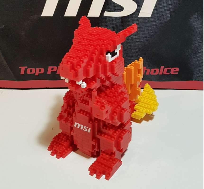 Jual Msi Dragon Lucky 30TH Anniversary Red Mini BRICKS 250 PIECES ...