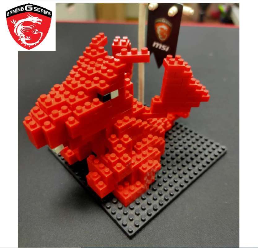 Jual Msi Dragon Lucky 30TH Anniversary Red Mini BRICKS 250 PIECES ...