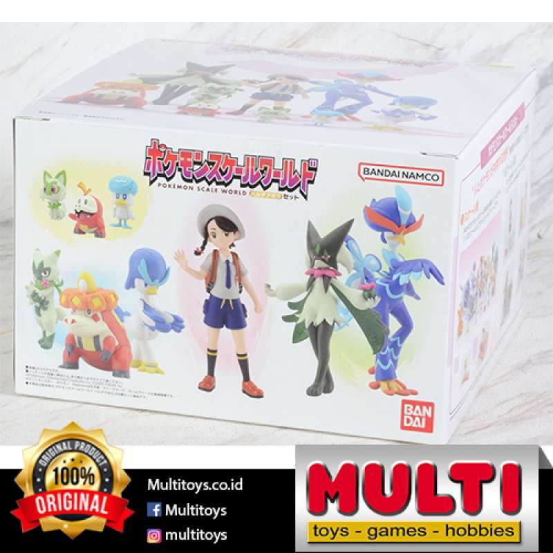 Jual POKEMON SCALE WORLD PALDEA REGION SET 91041 di Seller Multi Toys ...