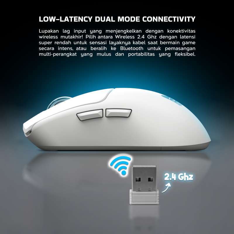 Promo Mouse Gaming Digital Alliance Air Falco Recharge Ergonomic Macro ...