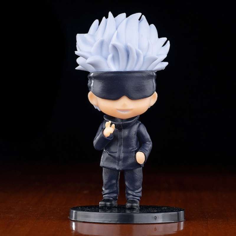 Promo Figure Jujutsu Kaisen Set 6 Chibi Itadori Yuji Satou Gojo Megumi Diskon 23 Di Seller