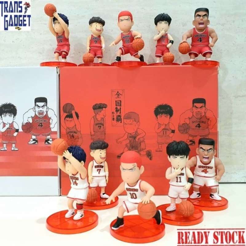 Promo Dasin Model Slam Dunk - Chibi Shohoku Team - Mini SlamDunk Figure ...