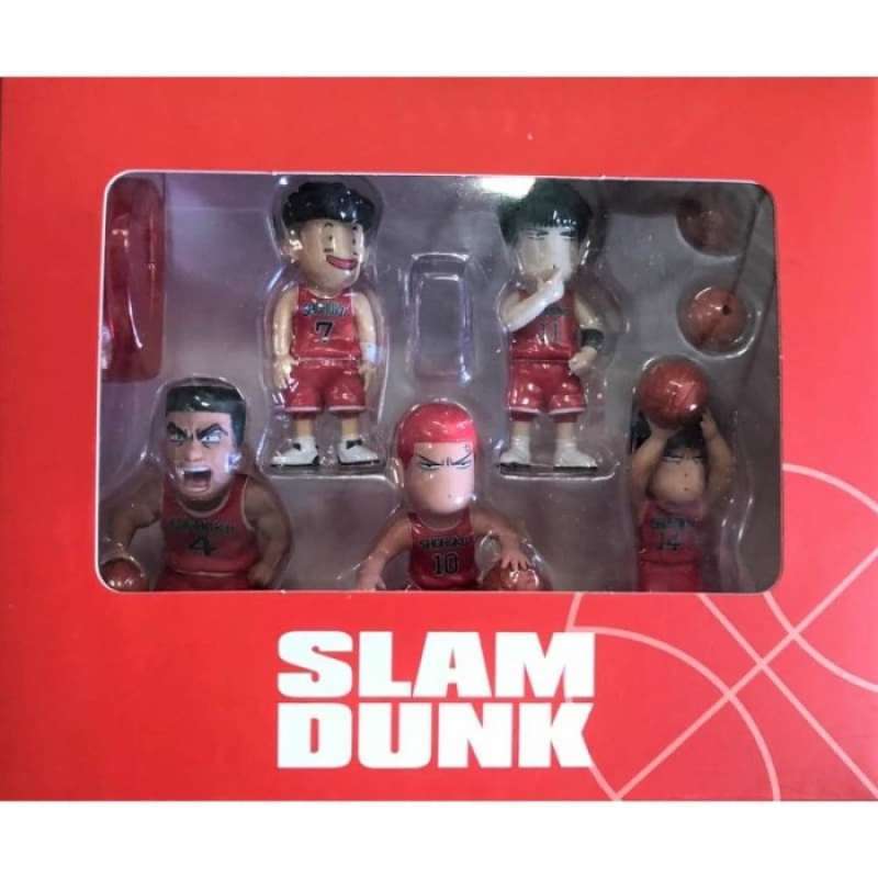 Promo Dasin Model Slam Dunk - Chibi Shohoku Team - Mini SlamDunk Figure ...