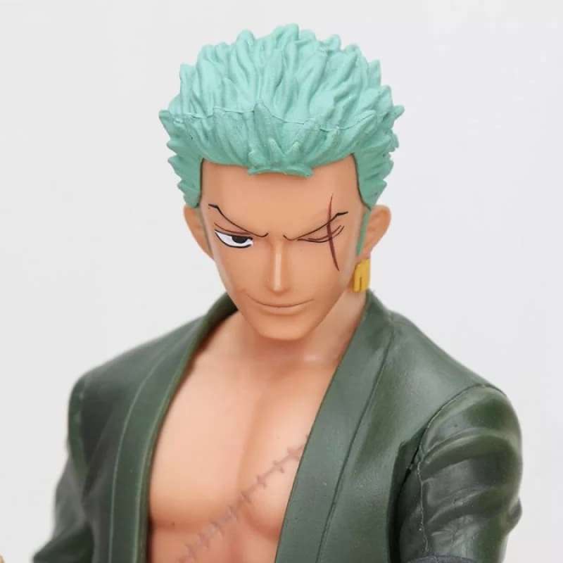Jual Grandista One Piece Straw Hat Crew Roronoa Zoro Action Figure Di ...