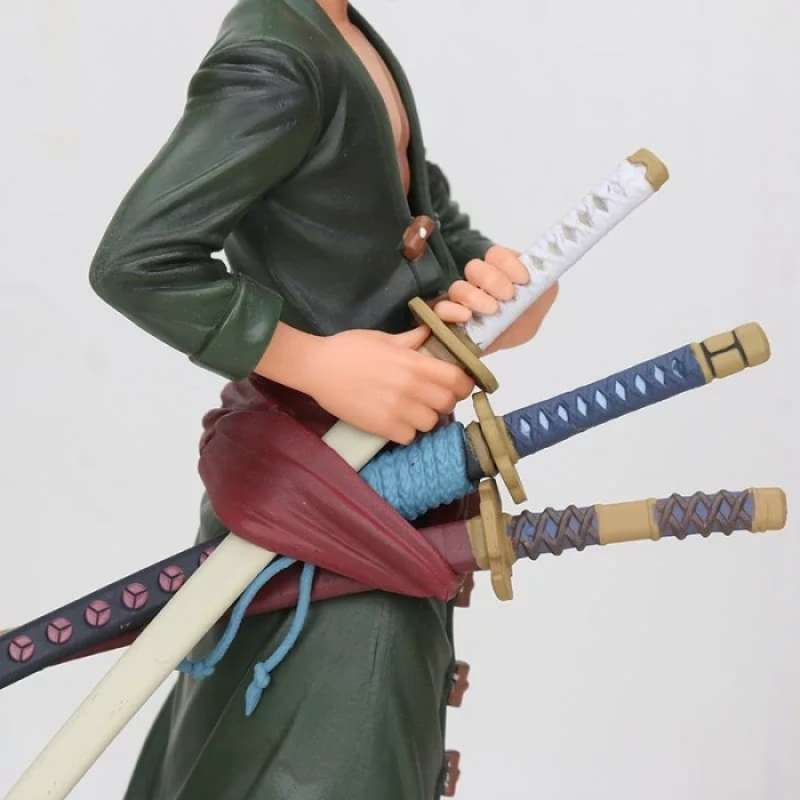 Jual Grandista One Piece Straw Hat Crew Roronoa Zoro Action Figure Di ...