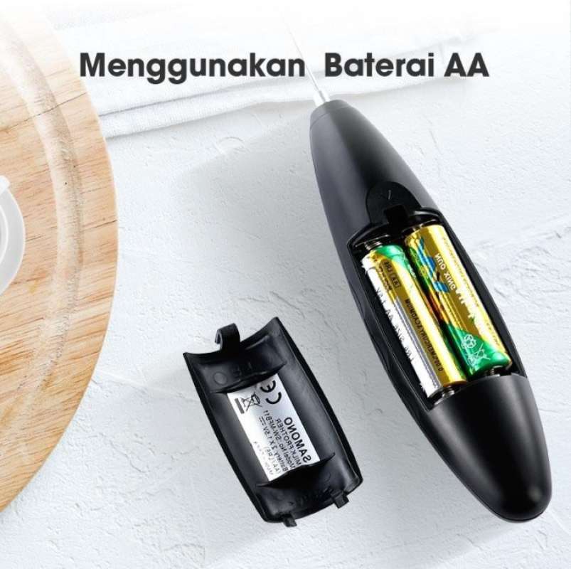 Promo SAMONO Pengocok Susu Mini Mixer Pembuih Kopi Susu Pengaduk Telur ...