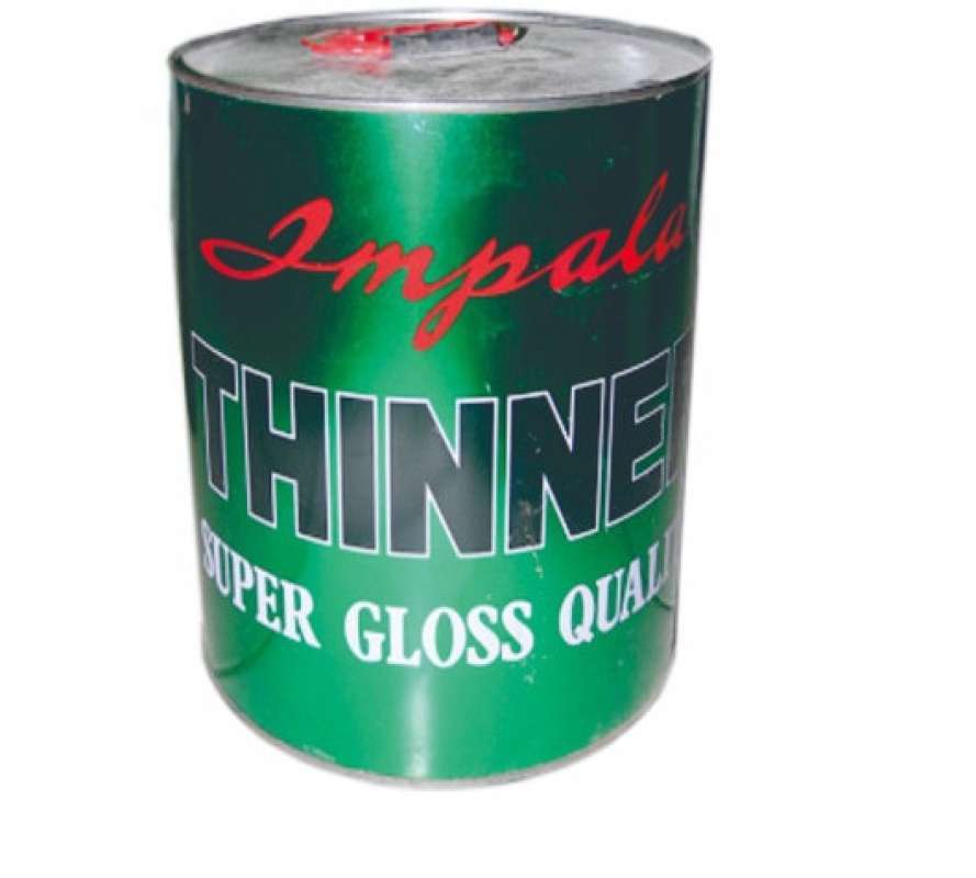 Jual Thinner Cap Impala 1 Liter Pengencer Cat Minyak Thiner Tiner ...