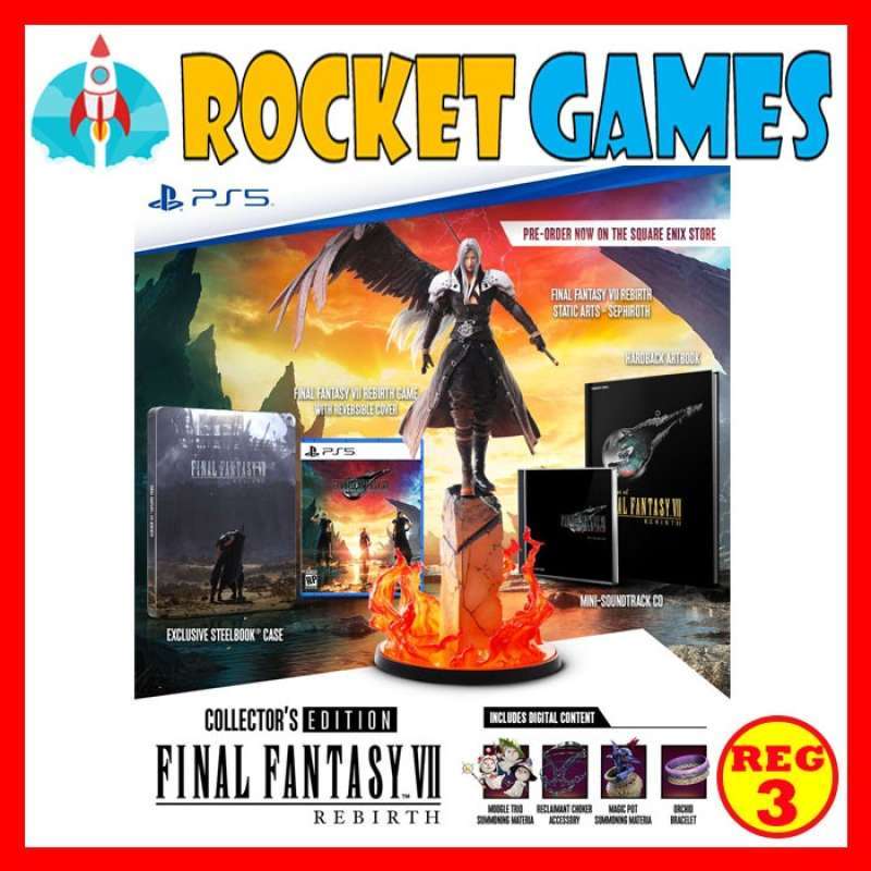Jual Ps5 Final Fantasy Vii Rebirth Collector Edition - Ff 7 Rebirth Di ...