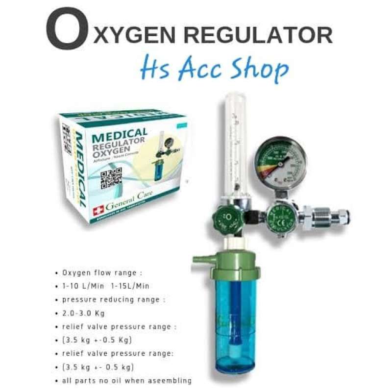 Promo Regulator Oxygen General Care/Regulator Oksigen GC Diskon 33% di Seller KSM Store - Meruya ...