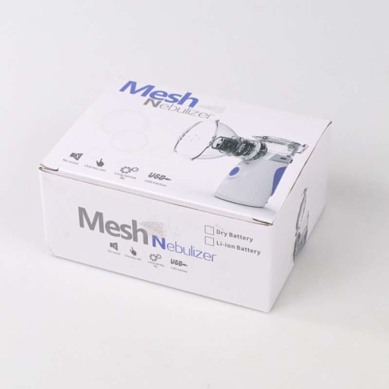 Promo NEBULIZER MESH PORTABLE ALAT UAP BANTU PERNAFASAN ASMA INHALASI ...