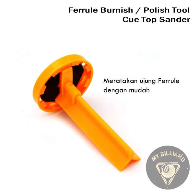 Jual Cue Top Sander Amplas Ferrule Rata Tool Stick Billiard Alat Tip ...