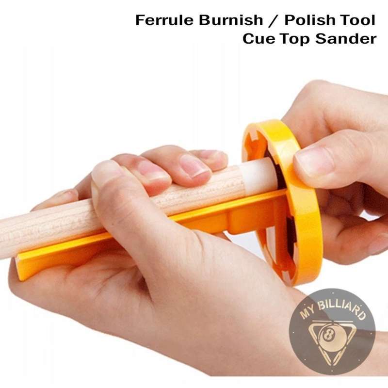 Jual Cue Top Sander Amplas Ferrule Rata Tool Stick Billiard Alat Tip ...
