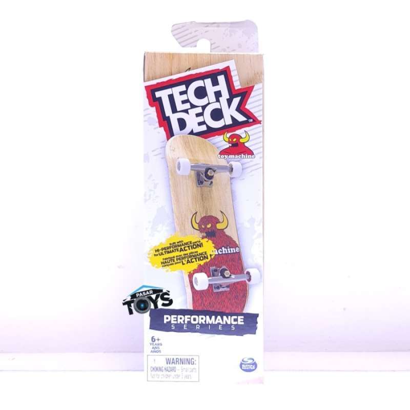 Promo TECH DECK Toy Machine Performance Series Fingerboards Real Wood ...