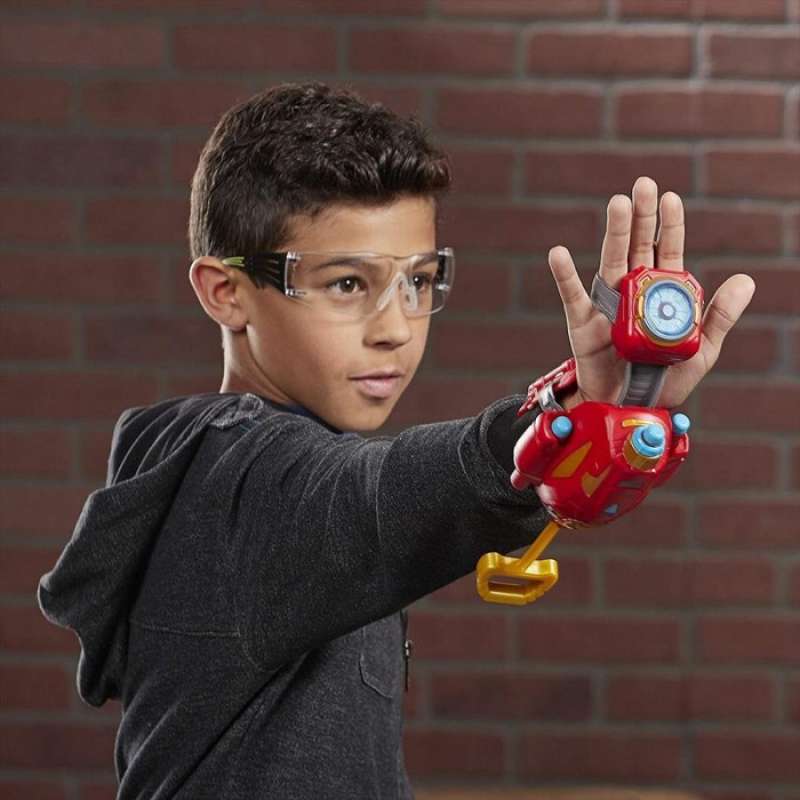 Promo Hasbro E7376 Power Moves Iron Man Repulsor Blast Nerf Diskon 23% ...