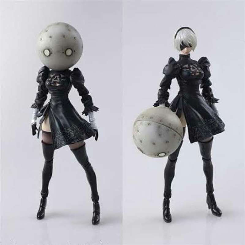 Promo Square enix Nier Automata Bring Arts 2B & Mechanical Life Form ...