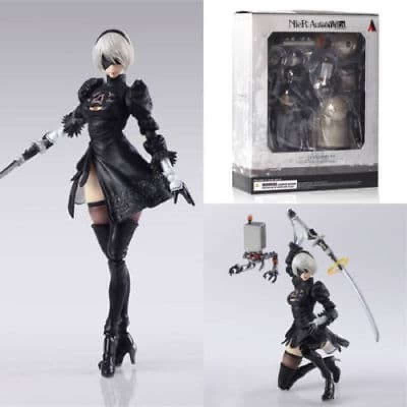 Promo Square enix Nier Automata Bring Arts 2B & Mechanical Life Form ...