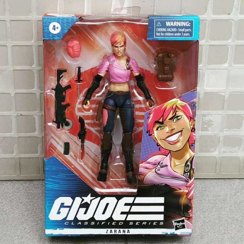 Promo HASBRO GI-JOE CLASSIFIED SERIES ZARANA GIJOE Diskon 23% di Seller ...