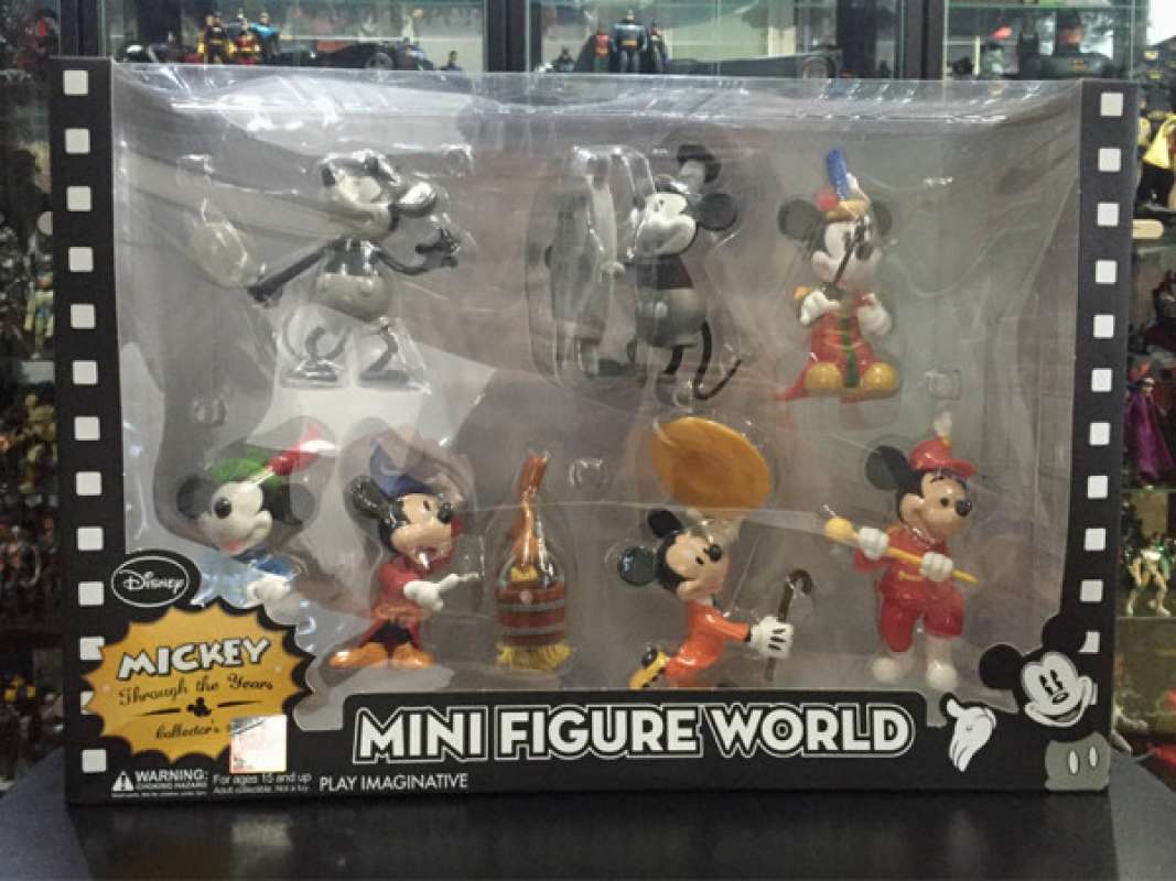 Promo Disney Mini Figure World Mickey through the years gift boxset ...
