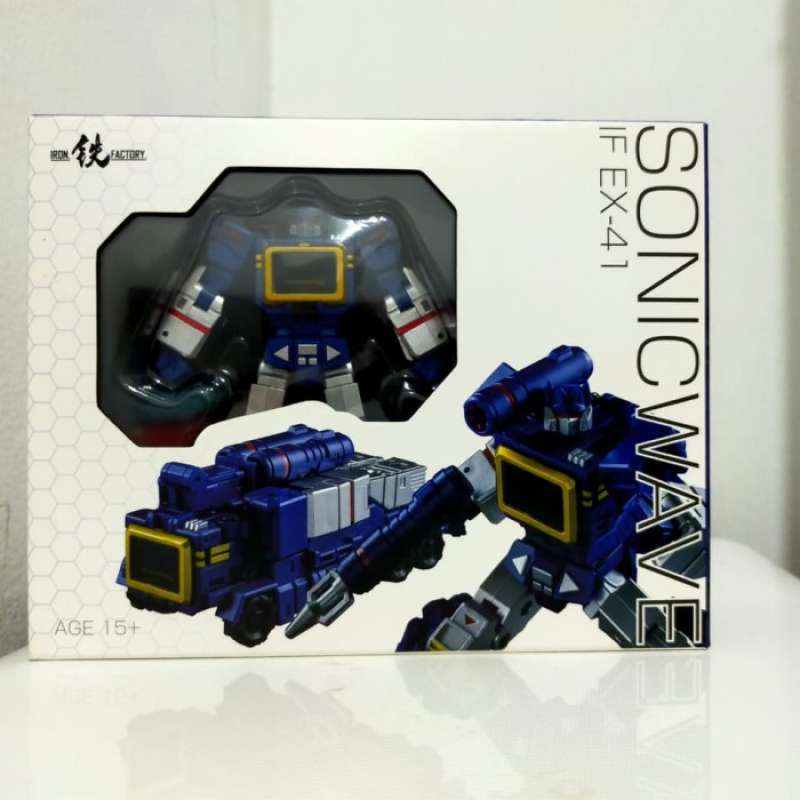 Promo IRON FACTORY SONICWAVE - SOUNDWAVE IF EX-41 TRANSFORMERS Diskon ...