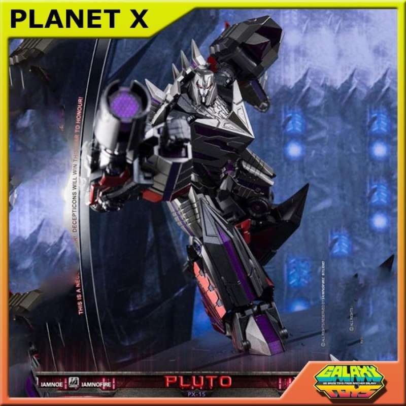Promo Planet X PX-15B Pluto (Metallic Ver.) Transformers Megatron ...