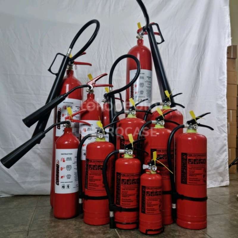 Promo Tabung APAR 4 KG Commando / 4 KG Powder Pemadam Portable Diskon ...