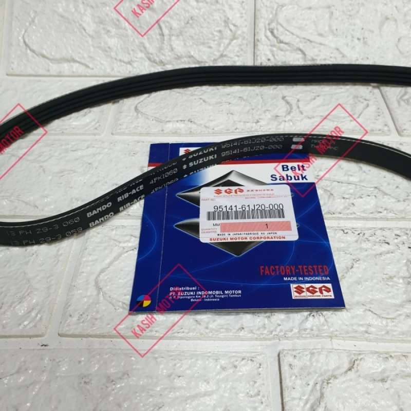 Promo VAN FAN BELT TALI KIPAS 4PK 1060 APV ARENA MEGA CARRY ORI JAPAN 1PCS Diskon 9% di Seller ...
