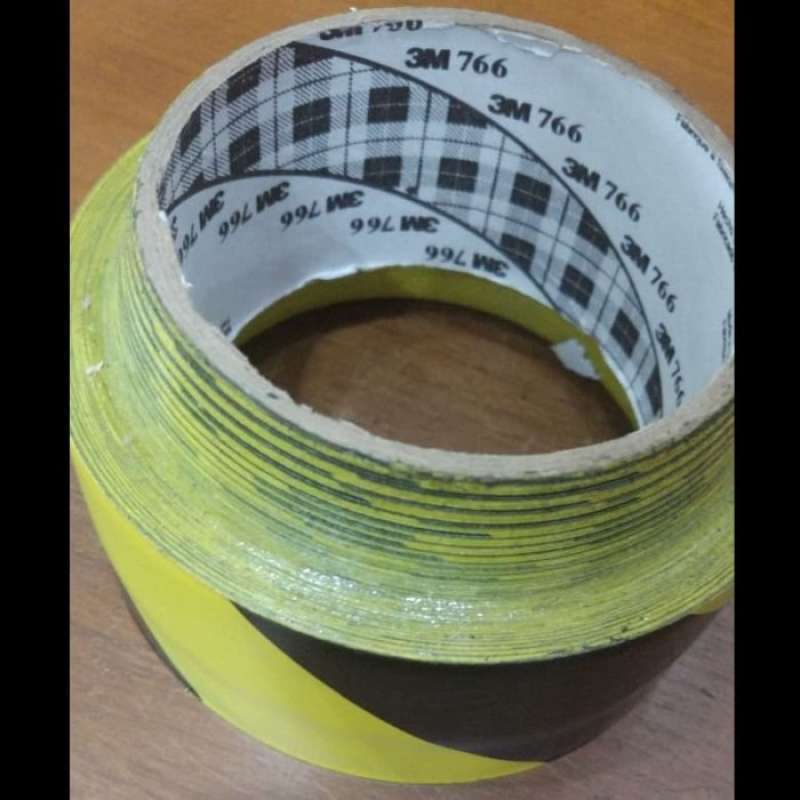 Promo 3m 766 Vinyl Floor Yellow Black Police Line Marka Jalan Diskon 23% Di Seller Gamora Store ...