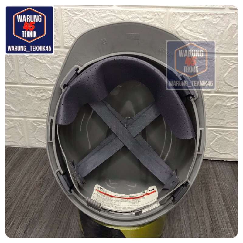Promo HELM PROYEK V GUARD MERK MSA SNI LOKAL SUSPENSI STANDARD - ABU ...