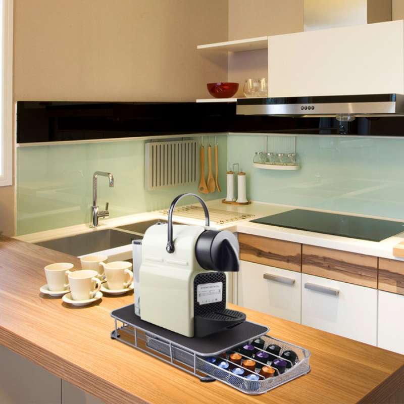 Promo NESPRESSO CAPSULE STORAGE DRAWER RACK HOLDER TEMPAT KAPSUL KOPI ...