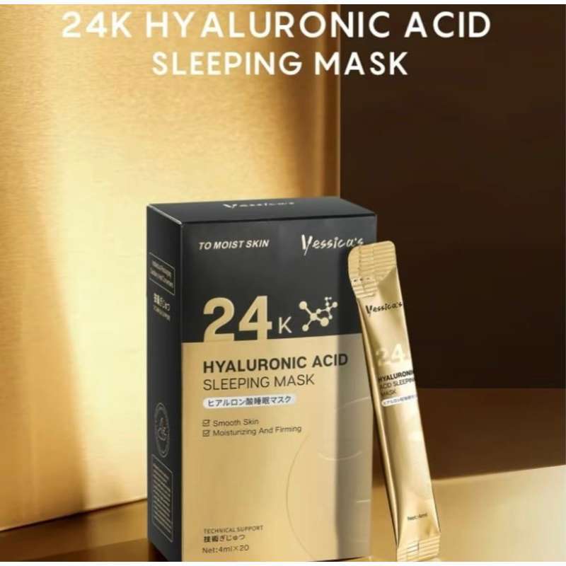 Promo Yessica’s Sleeping Mask 24k - Lavender Hyaluronic Acid Sleeping ...