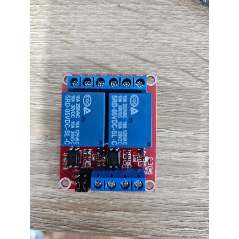 Jual 2 Channel Relay With Optocoupler Module Board Shield High Low ...
