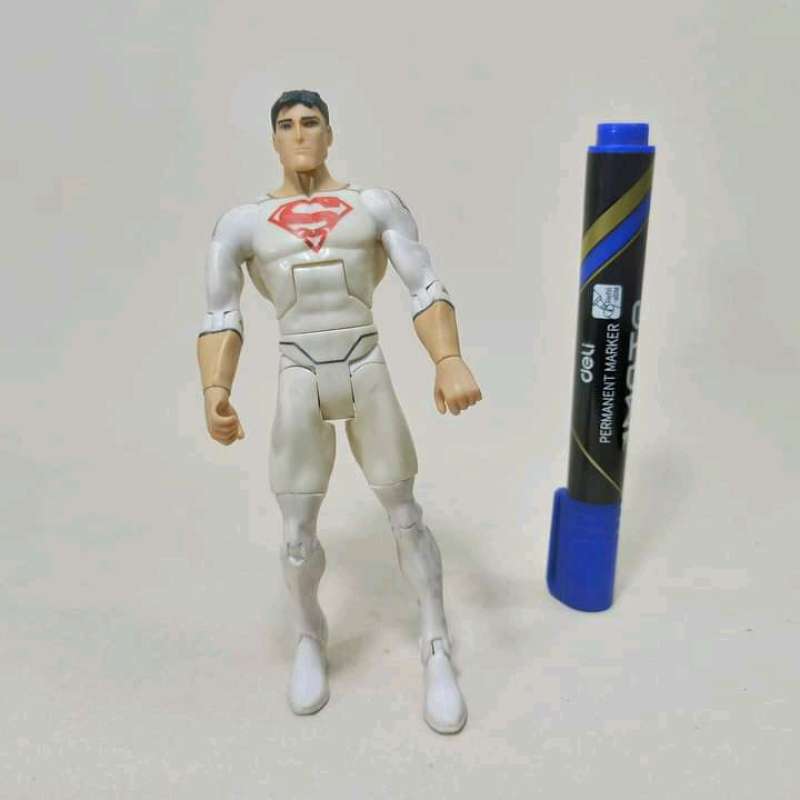 Jual mainan action figure Superman young justice superboy white by dc ...